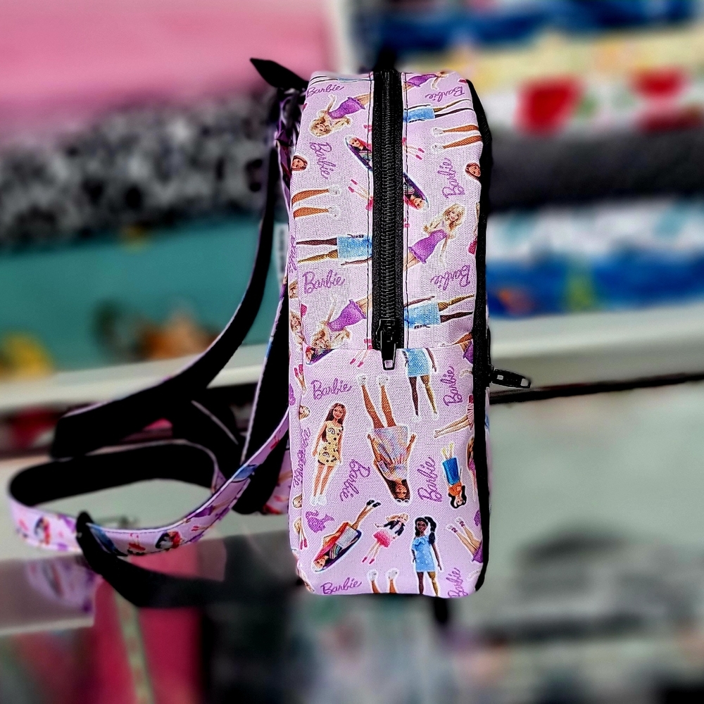 Barbie Dolls Pink Mini Backpack - Gem